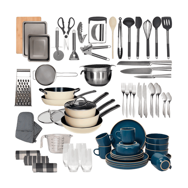 Deluxe Kitchen Kit | Starter Kits & Kitchen Essentials – Unite Students ...